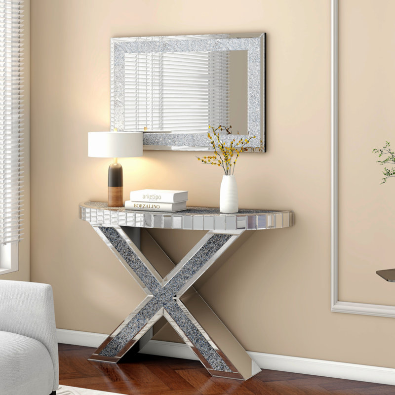 Calisto mirrored console table store
